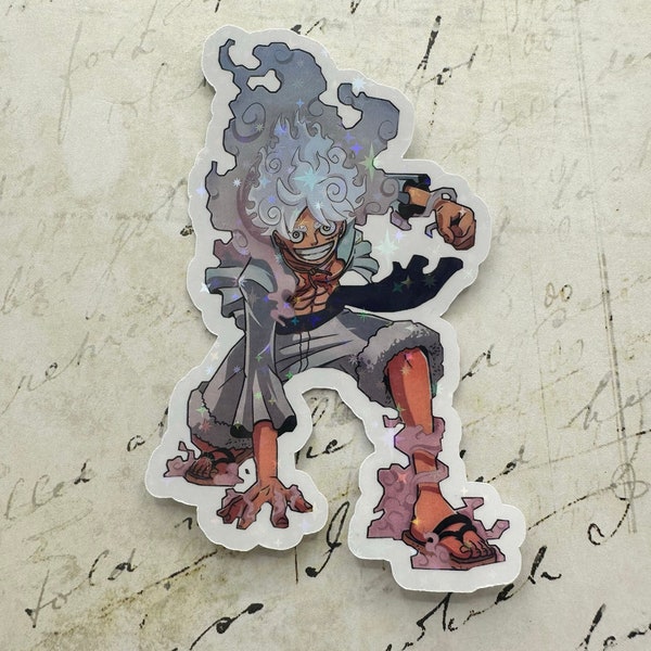 One Piece Gear 5 Stickers - Etsy