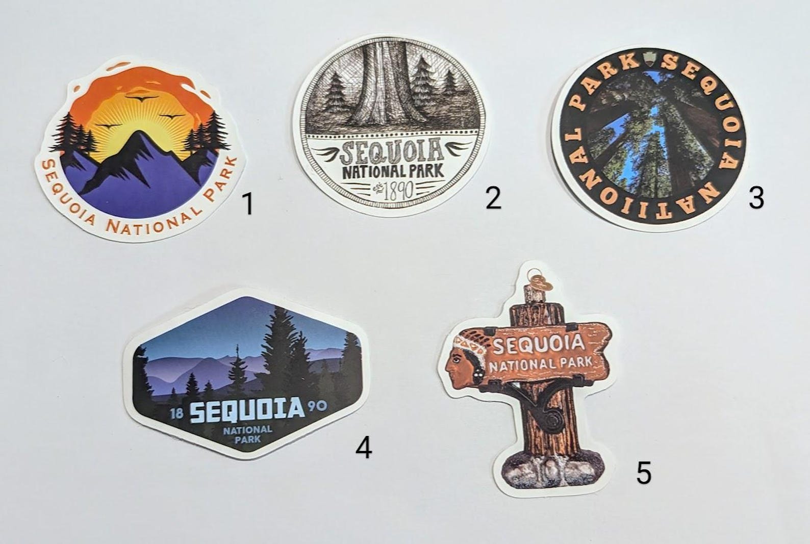 Sequoia National Park Stickers sold by Unit - Etsy