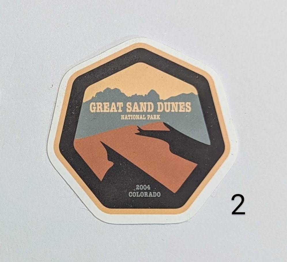 Great Sand Dunes National Park Stickers sold by Unit - Etsy