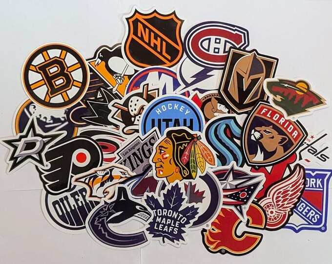 Set of 12 Mini Women Girls Hockey Stickers - 2" on Their Longest Side ...