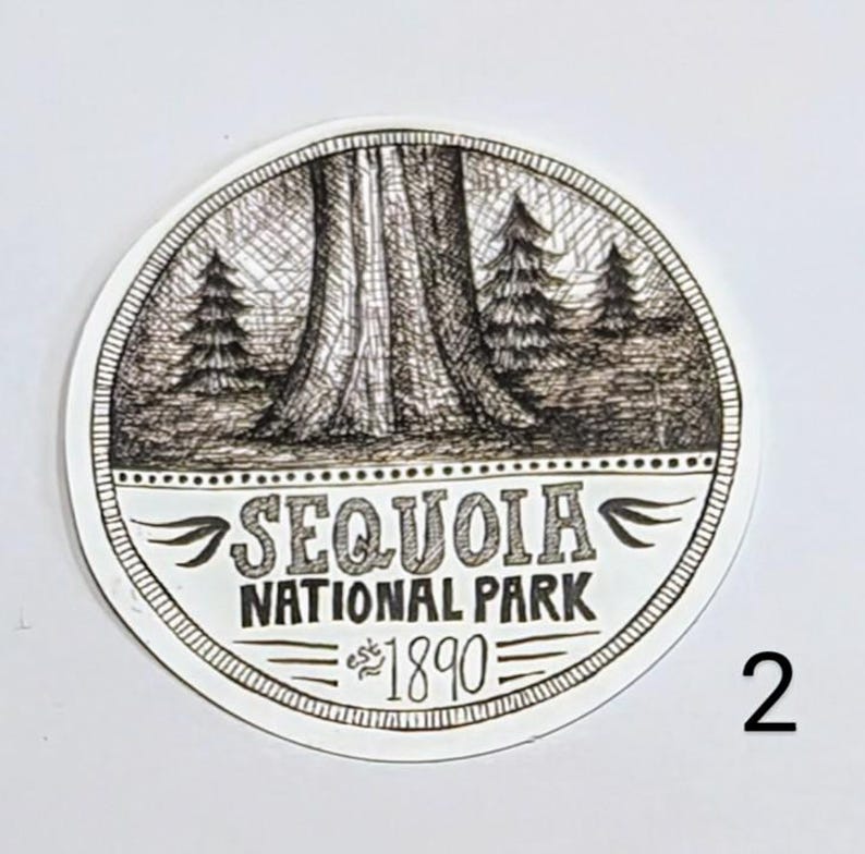 Sequoia National Park Stickers sold by Unit - Etsy