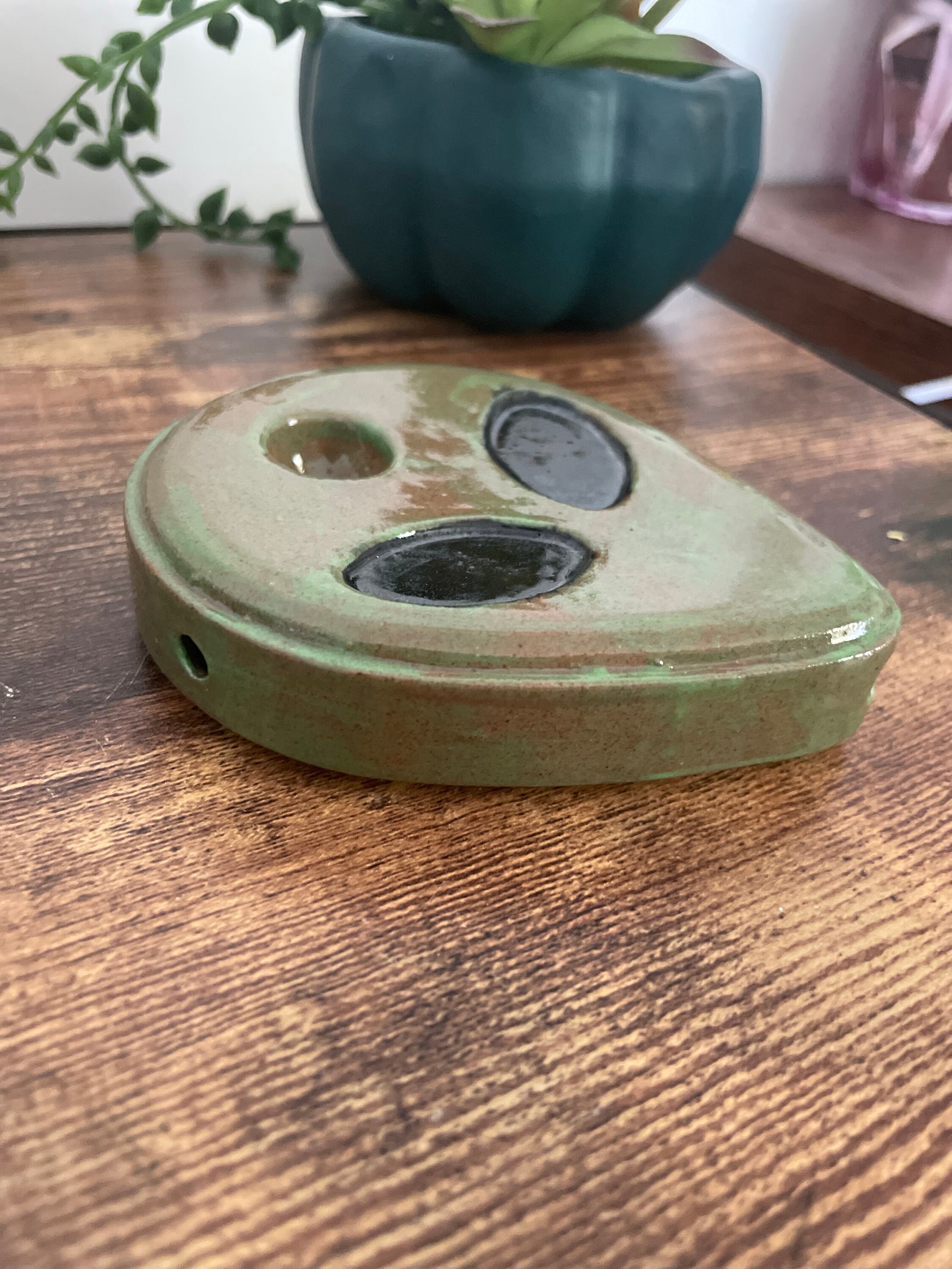 Ceramic Alien Smoking Pipe - Etsy