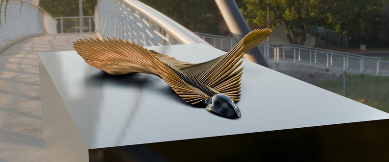 Kinetic Parametric Stingray Sculpture - Etsy