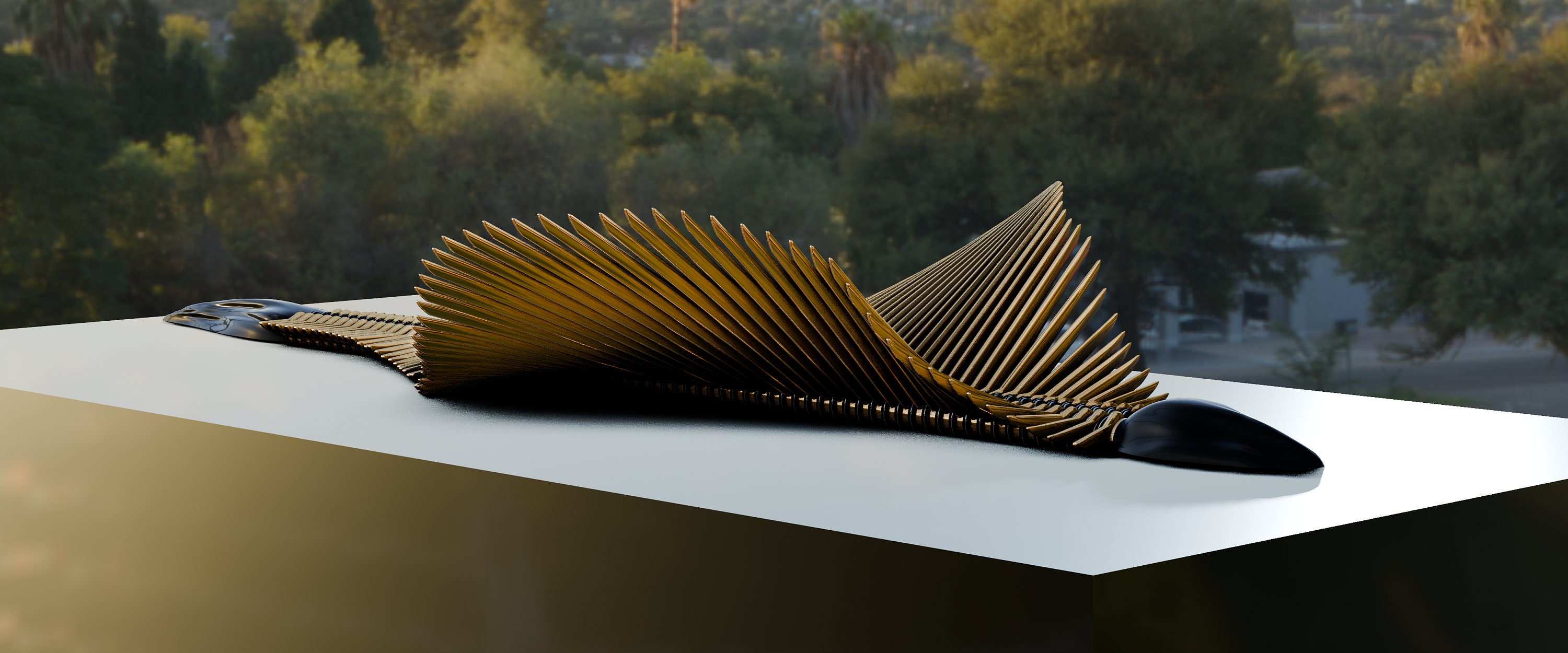 Kinetic Parametric Stingray Sculpture - Etsy