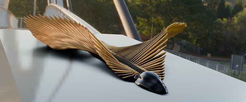 Kinetic Parametric Stingray Sculpture - Etsy