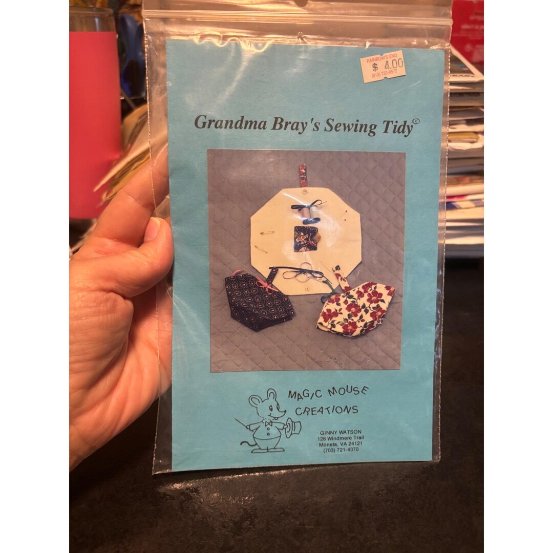 Vintage Magic Mouse Creations Grandma Brays Sewing Tidy Craft Pattern ...