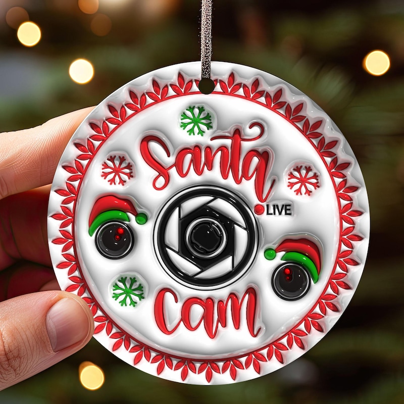 Santa Cam Svg - Etsy
