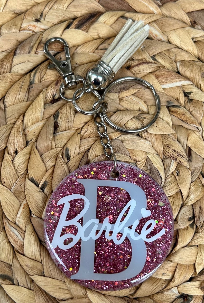 Barbie Keychain / Barbie Bag Tag / Kid Keychain / Backpack Tag / Gifts ...