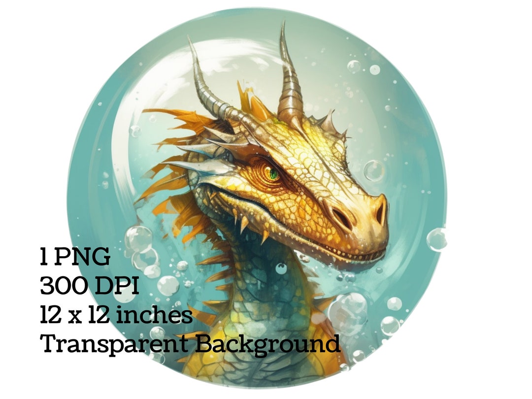 Sea Serpent Clipart Sea Dragon Png Sea Monster Clipart - Etsy