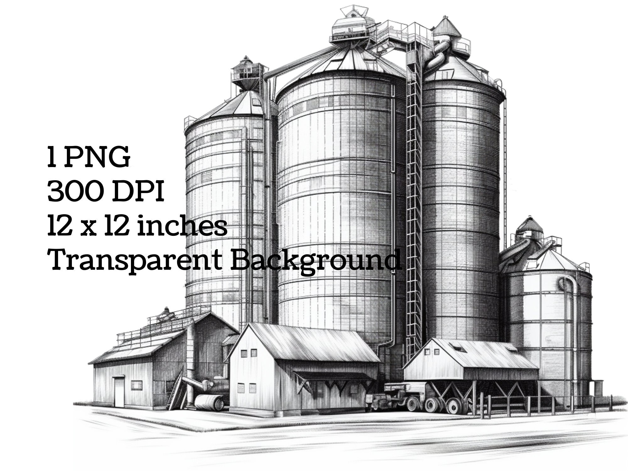 Silo Drawing