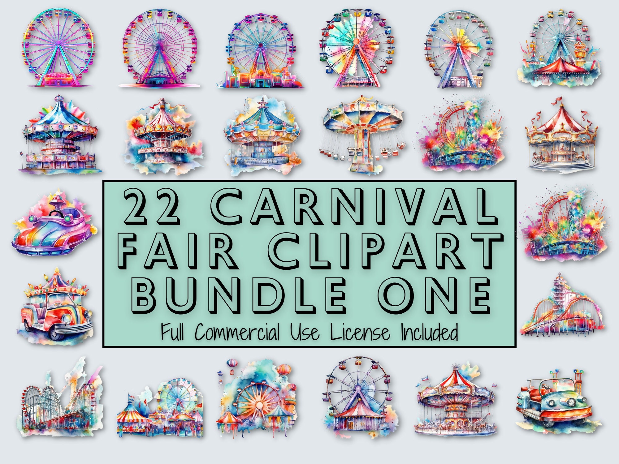 Carnival Rides Clipart