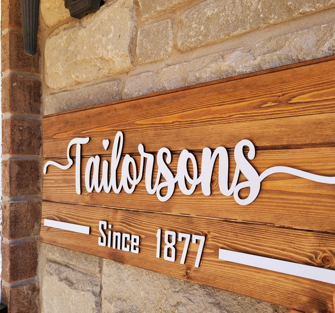 Wedding Sign, Custom Wood Design, Personalized Sign, Housewarming Gift ...