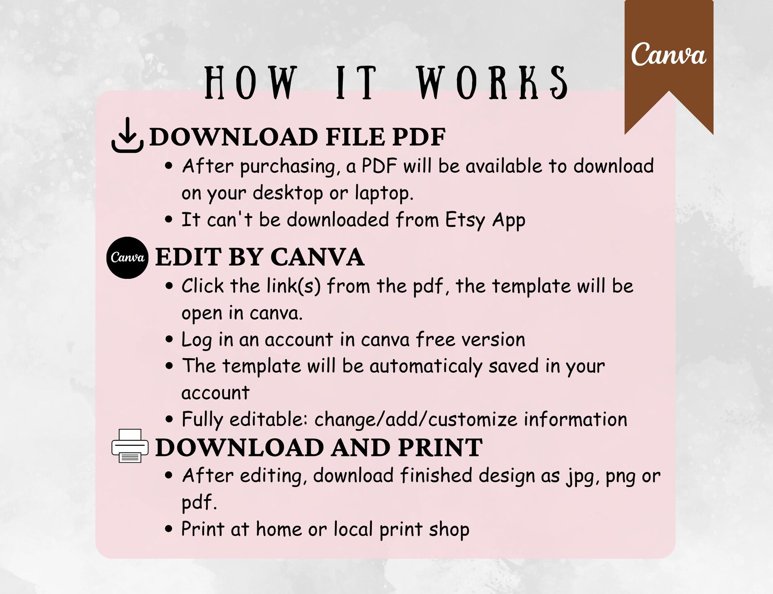 Editable Seizure Emergency Card: Medical Alert Wallet Template (digital ...