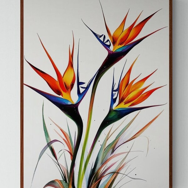 Strelitzia Art - Etsy
