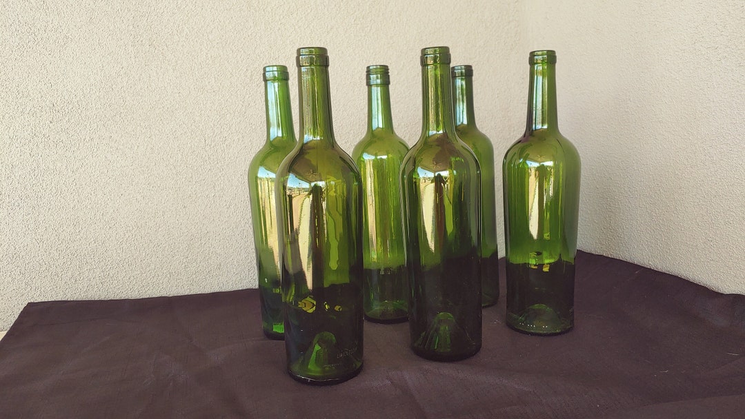 Empty Wine Bottles, Clear Wine Bottles, Wine Bottle Crafts, Wine Bottle ...