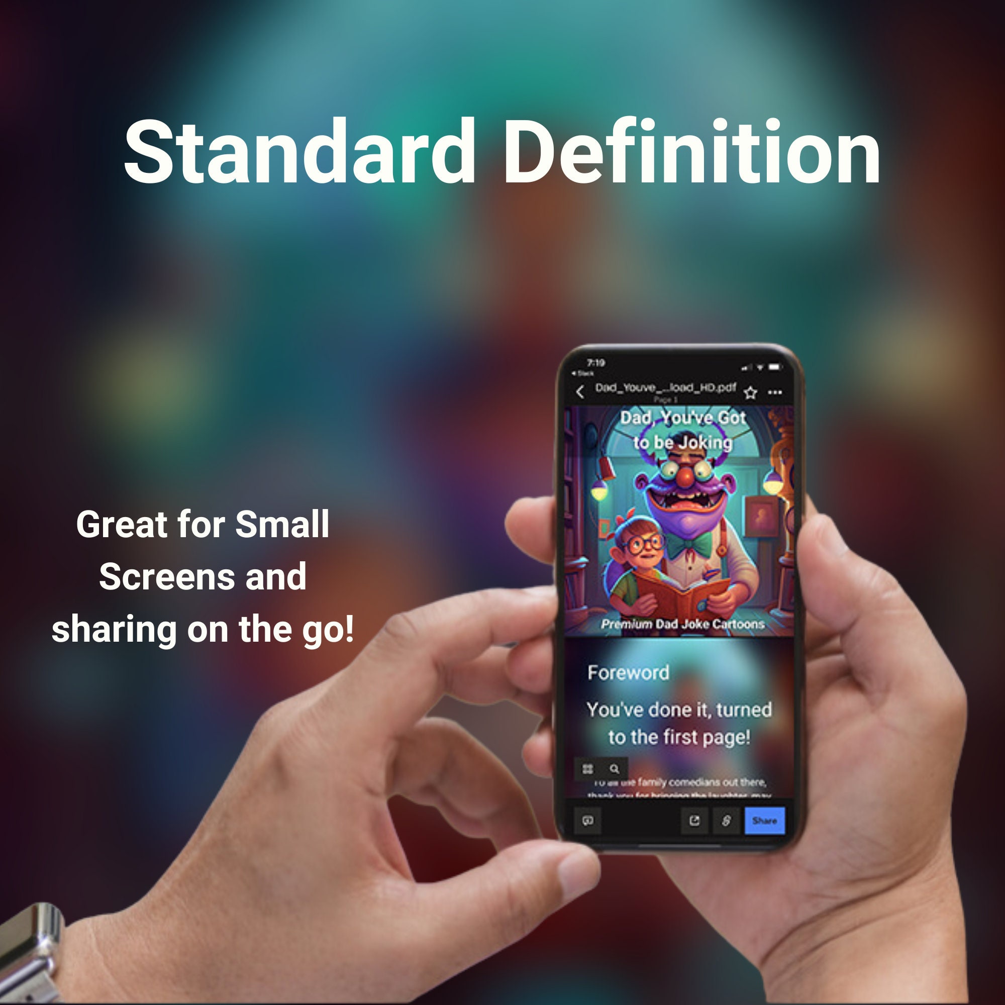 Premium Dad Joke Cartoon Coffee Table Book Digital Download Etsy