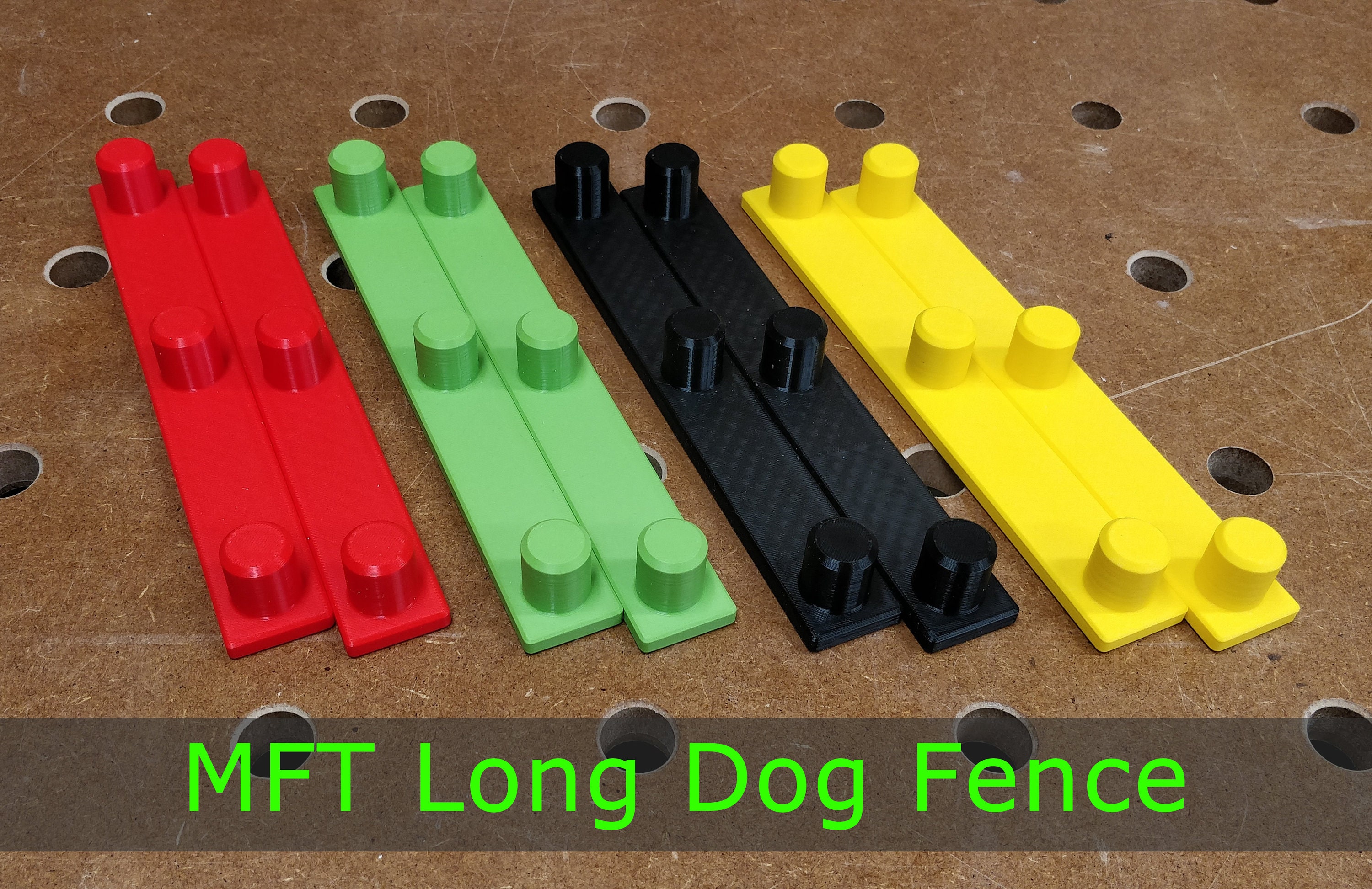 Low Profile MFT Bench Dogs Straight Fence 20mm set of 2 - Etsy