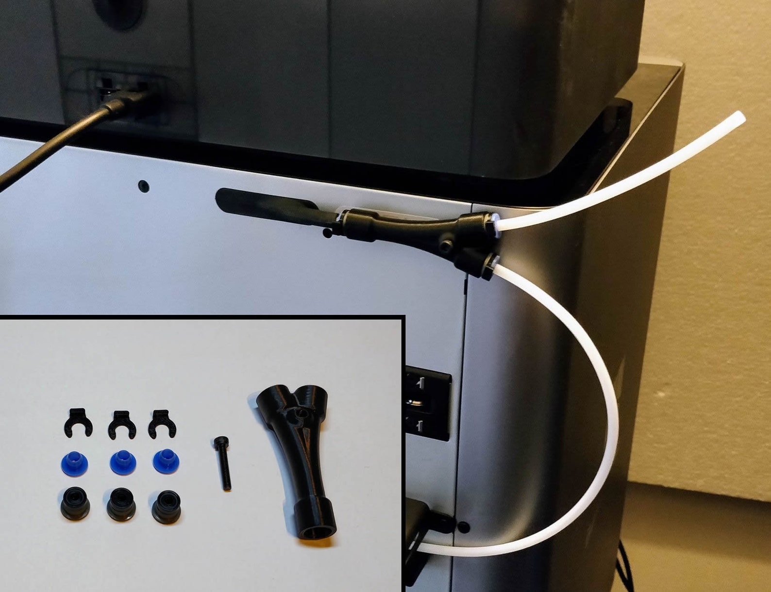 Bambu Lab Bowden Tube Y-splitter With Push-fit Quick - Etsy