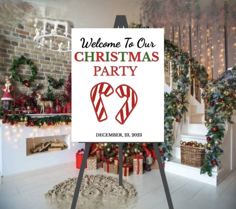 Christmas Welcome Sign, Welcome Poster, Printable Welcome Sign, Welcome ...