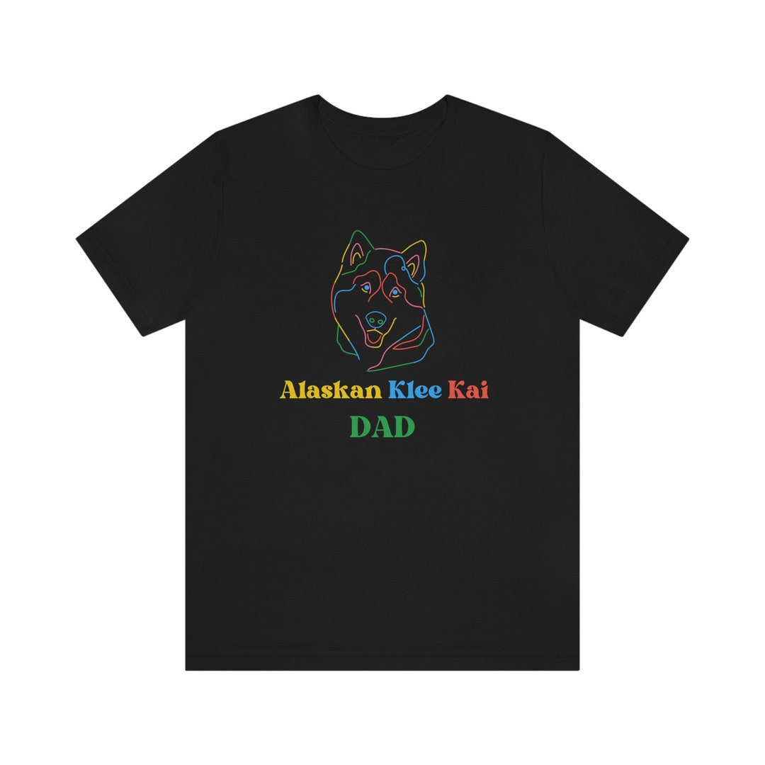 Alaskan Klee Kai Dad T-shirt - Etsy