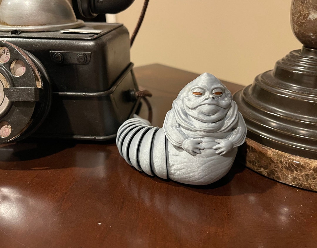 Articulate Jabba Figure 3D Printed, Multicolor Desk Toy, Unique Star ...