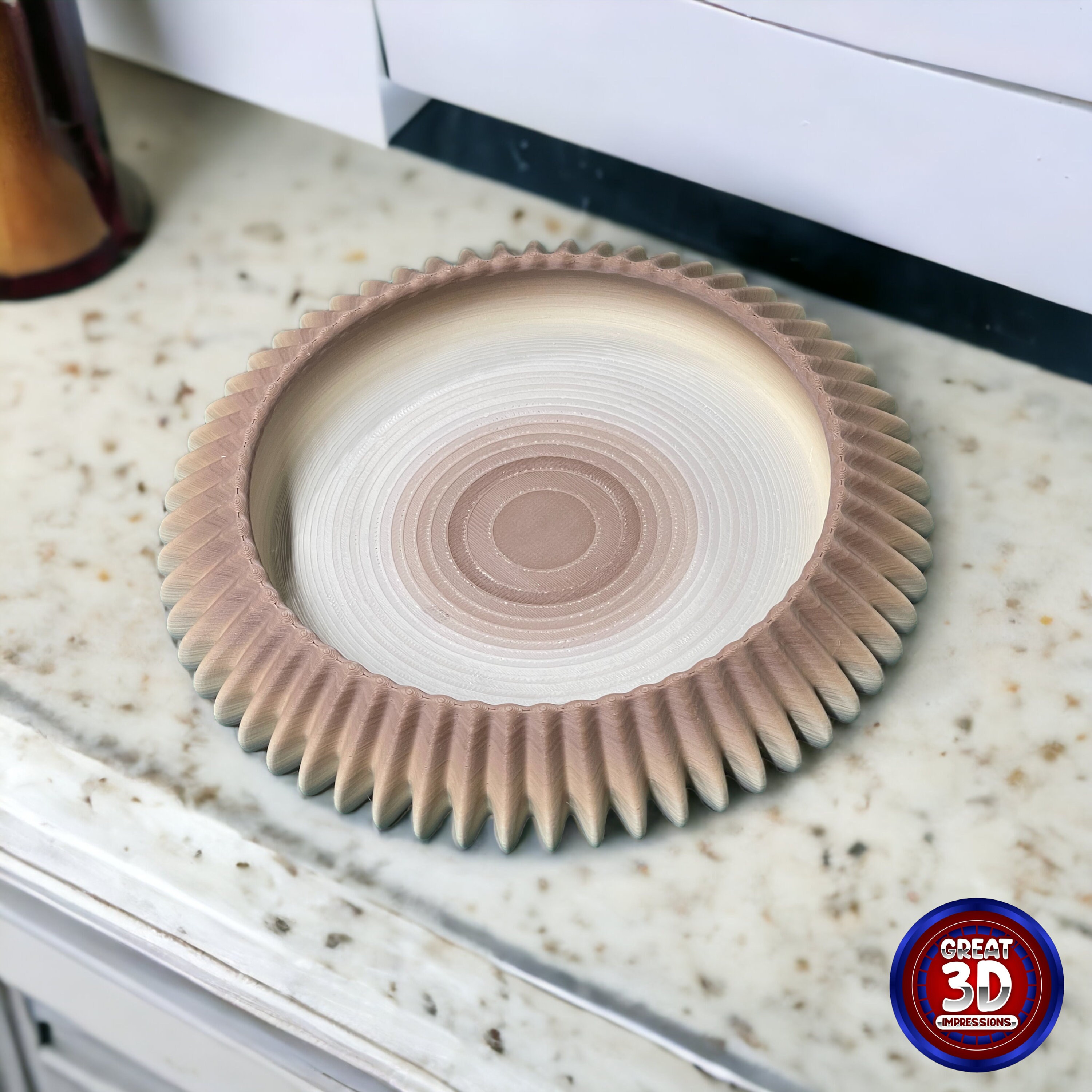 Snail Core Bowl Unique 3D Printed Decor Spiral Design - Etsy