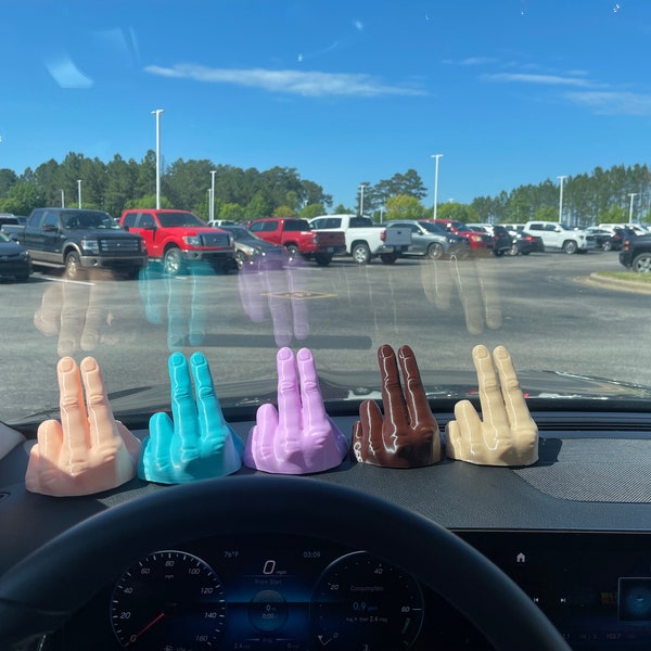 Car Dashboard Waving Hand - Etsy Australia