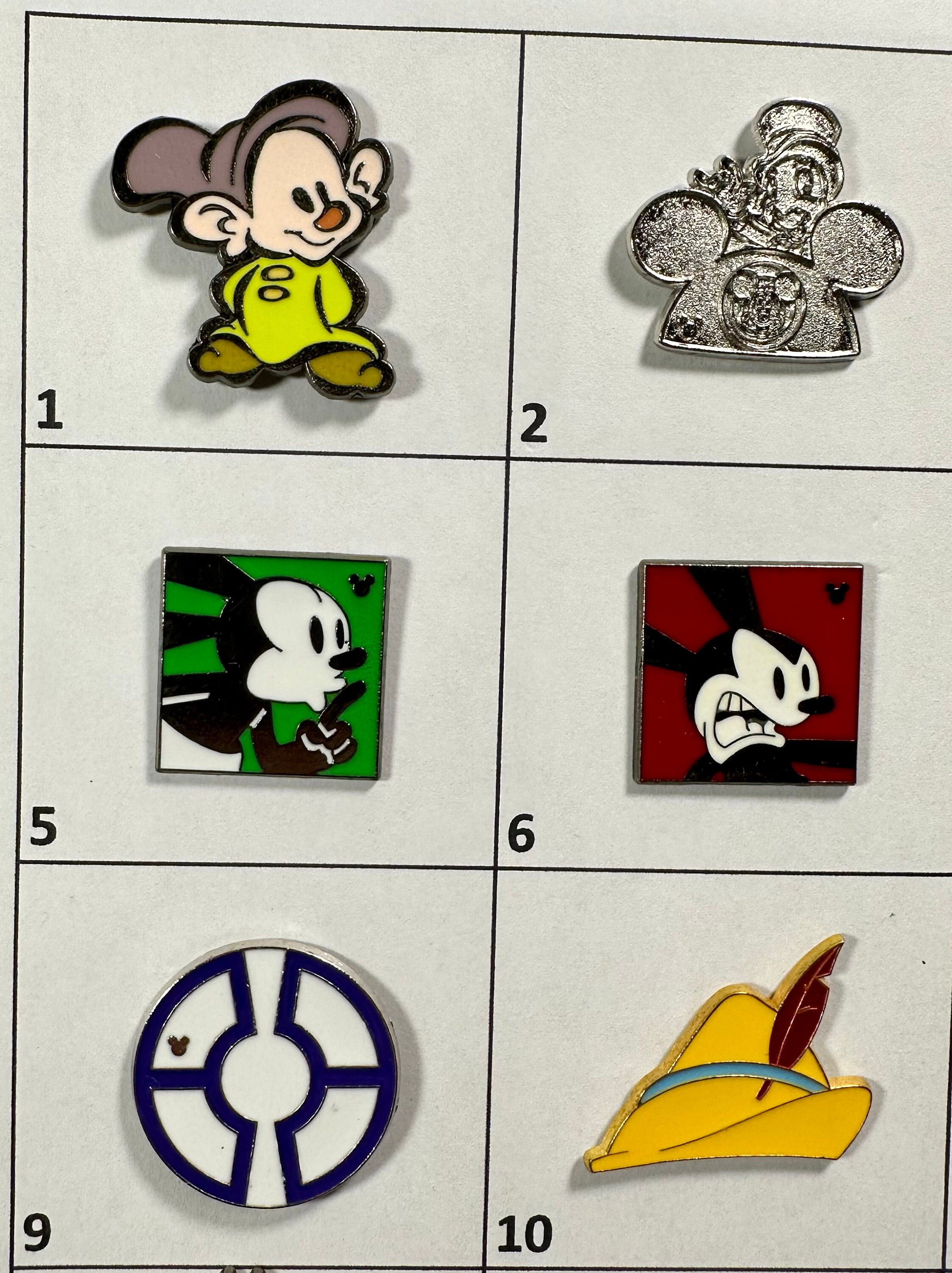 Pin Board 52 Official Disney Trading Pins Trade in Disney Parks or Add ...