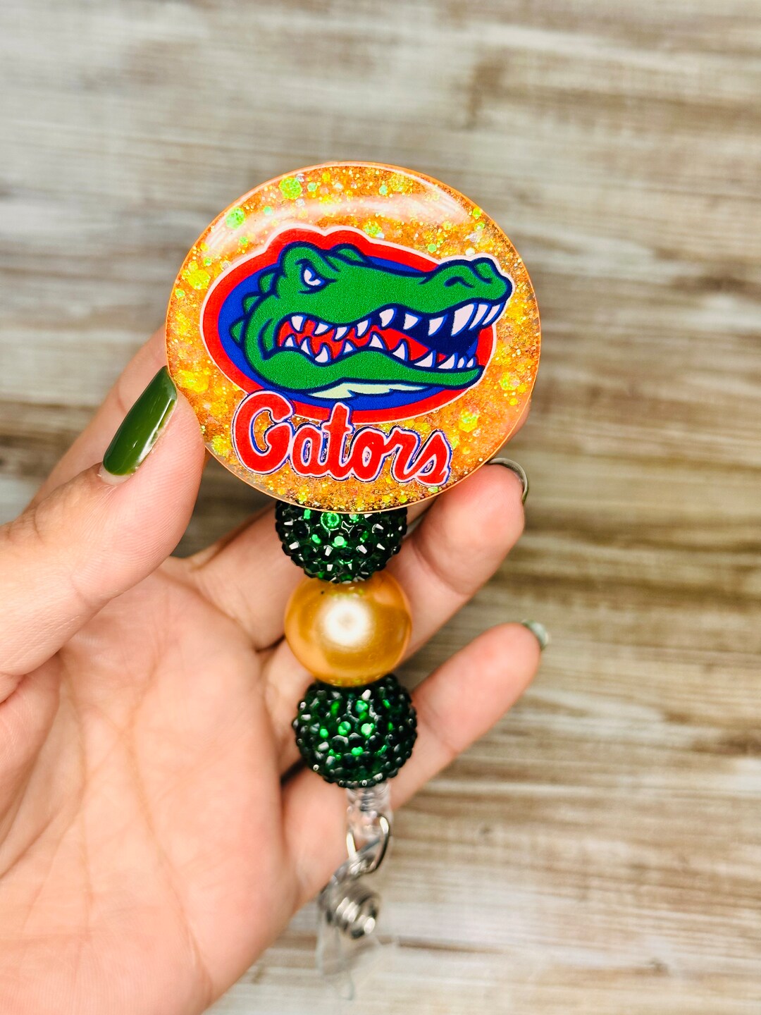 Badge Reel Florida Gators - Etsy