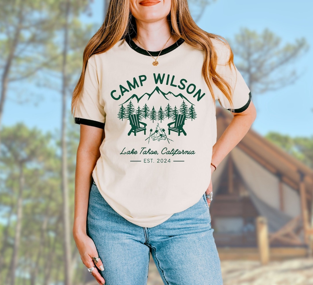 Camp Bachelorette Shirt, Custom Ringer Tee, Summer Camp Bach, Mountain Bachelorette, Camping ...