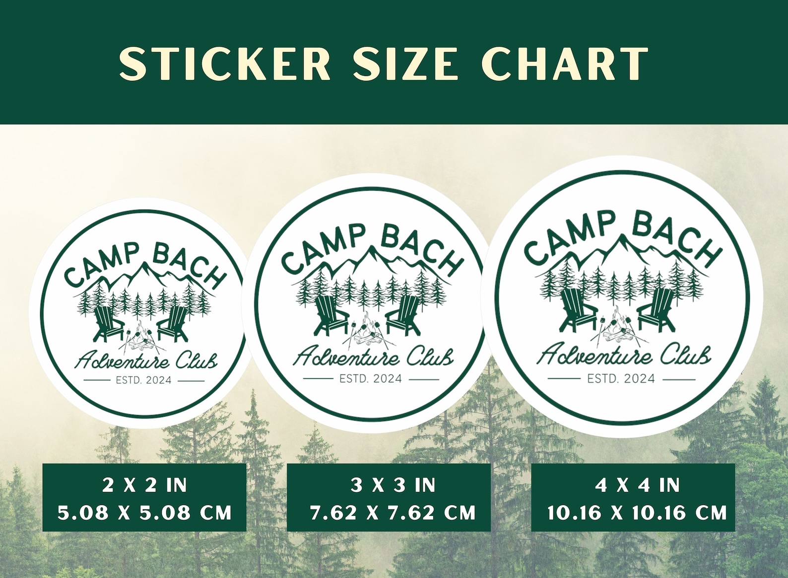 Custom Stickers Camp Bachelorette Decor, Vinyl Stickers Custom Camp ...