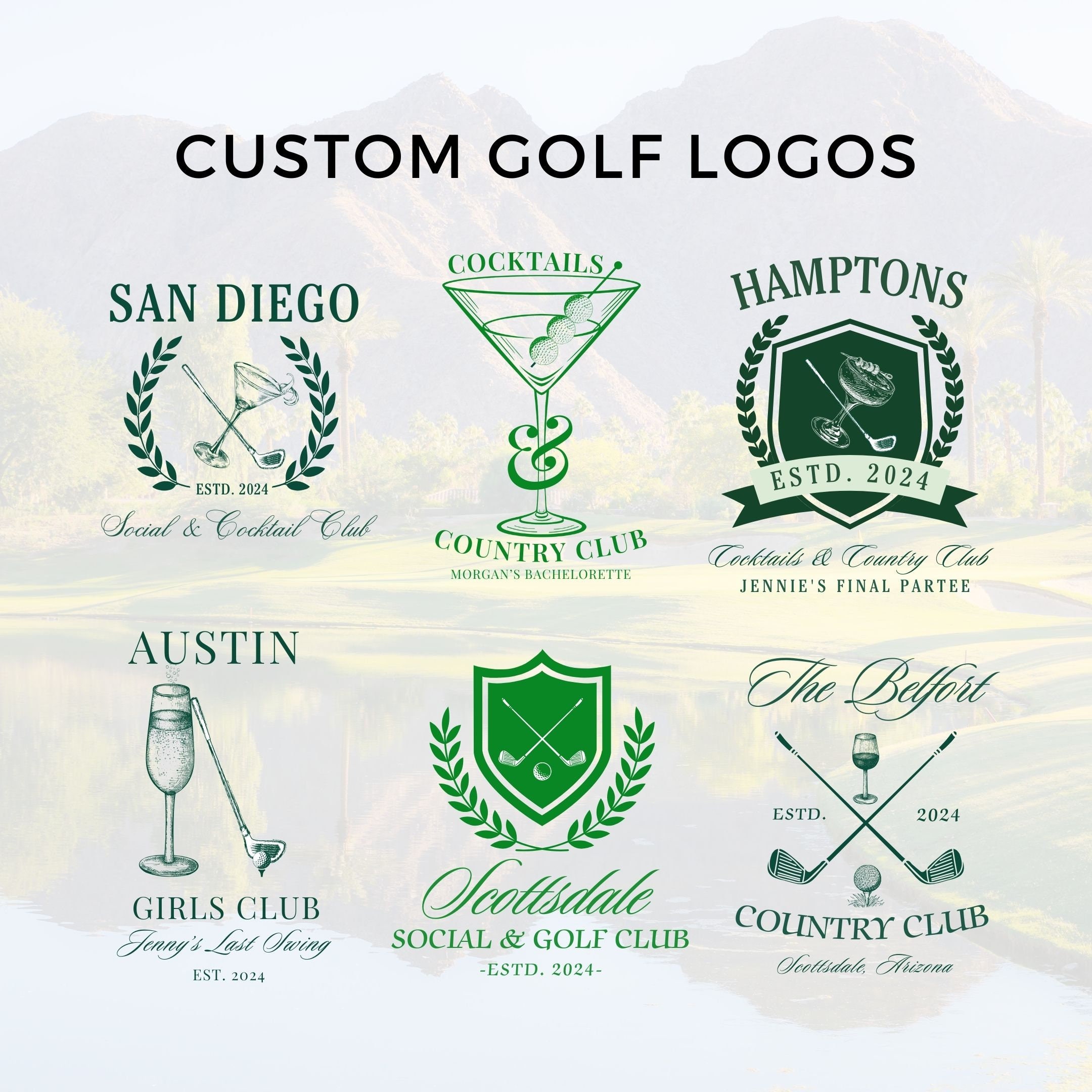 Golf Logo Designs