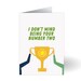 Second Place - Winner Greeting Card, Trophy Card, Celebration ...