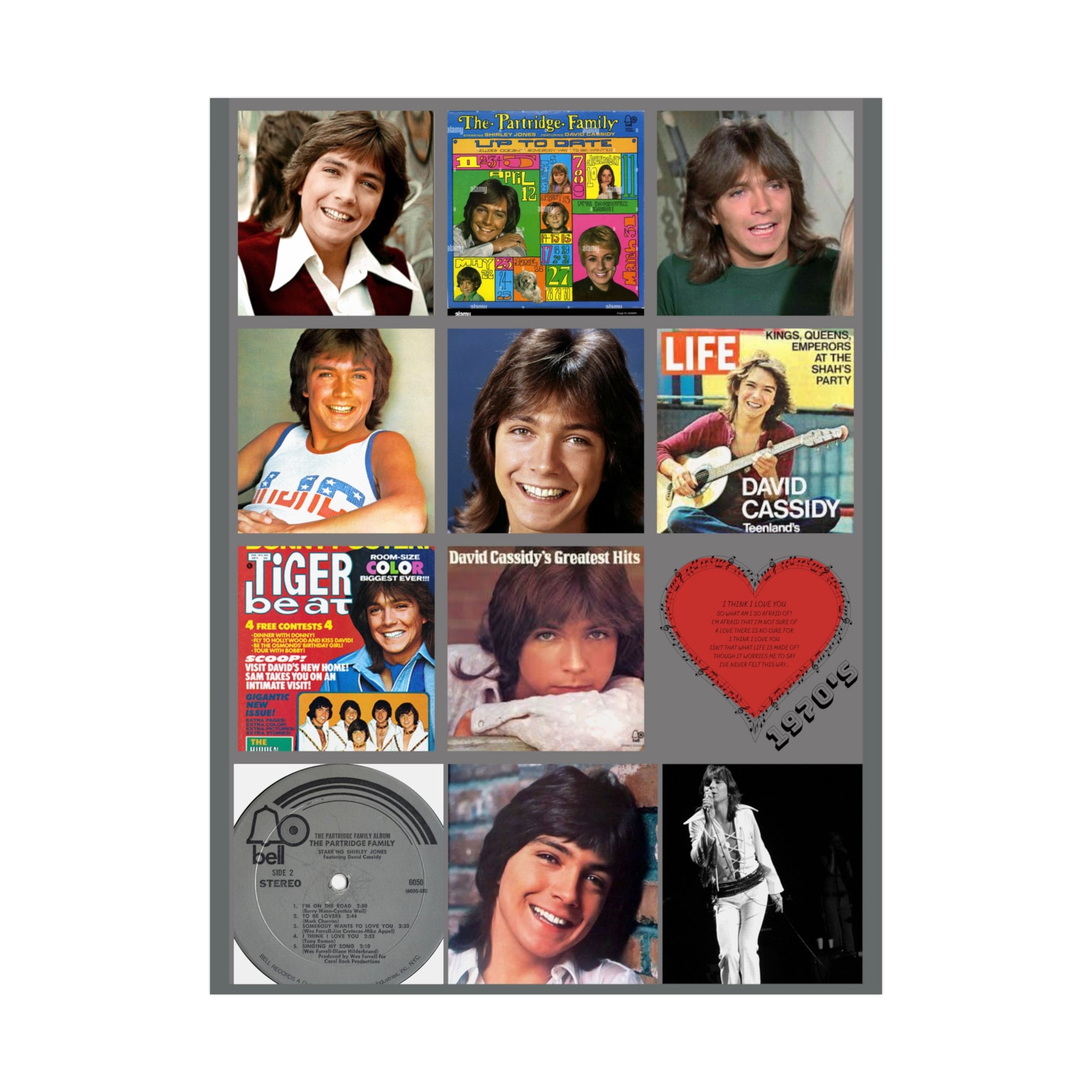 David Cassidy Life Size Poster