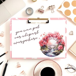 Garden Bridge Carnation Flowers Clipart, Garden Digital Watercolor Png ...