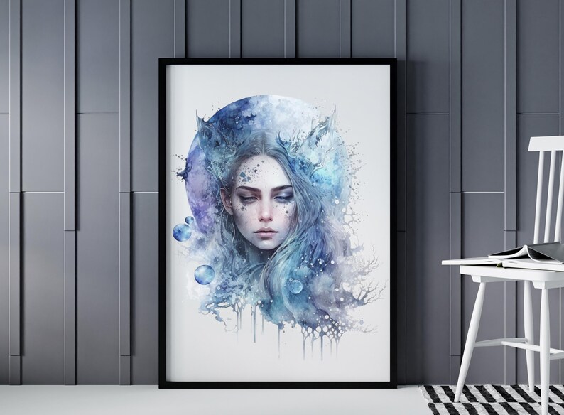 Ice Witch Clipart Witch Clip Art Png Fantasy Magic Clip Art - Etsy