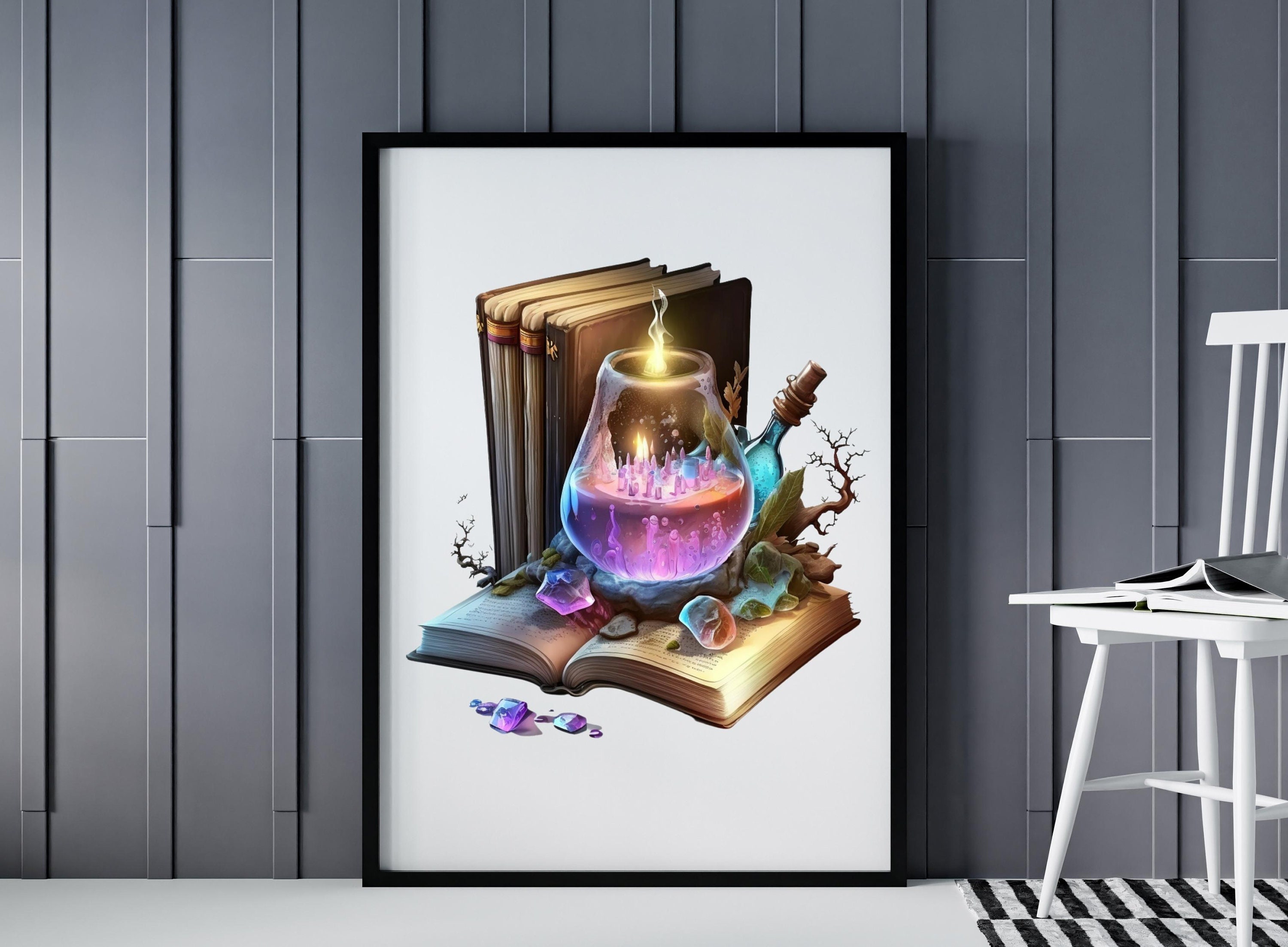 Wizards Inventory Clipart BUNDLE, Witch Clipart , Magic Clip Art ...