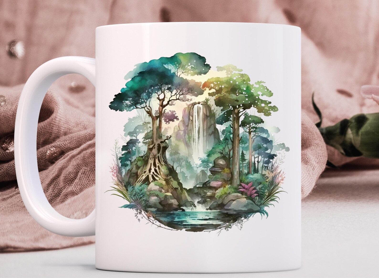 Enchanted Forest Clipart, Fairy Forest PNG, Magical Fantasy Forest Clip ...