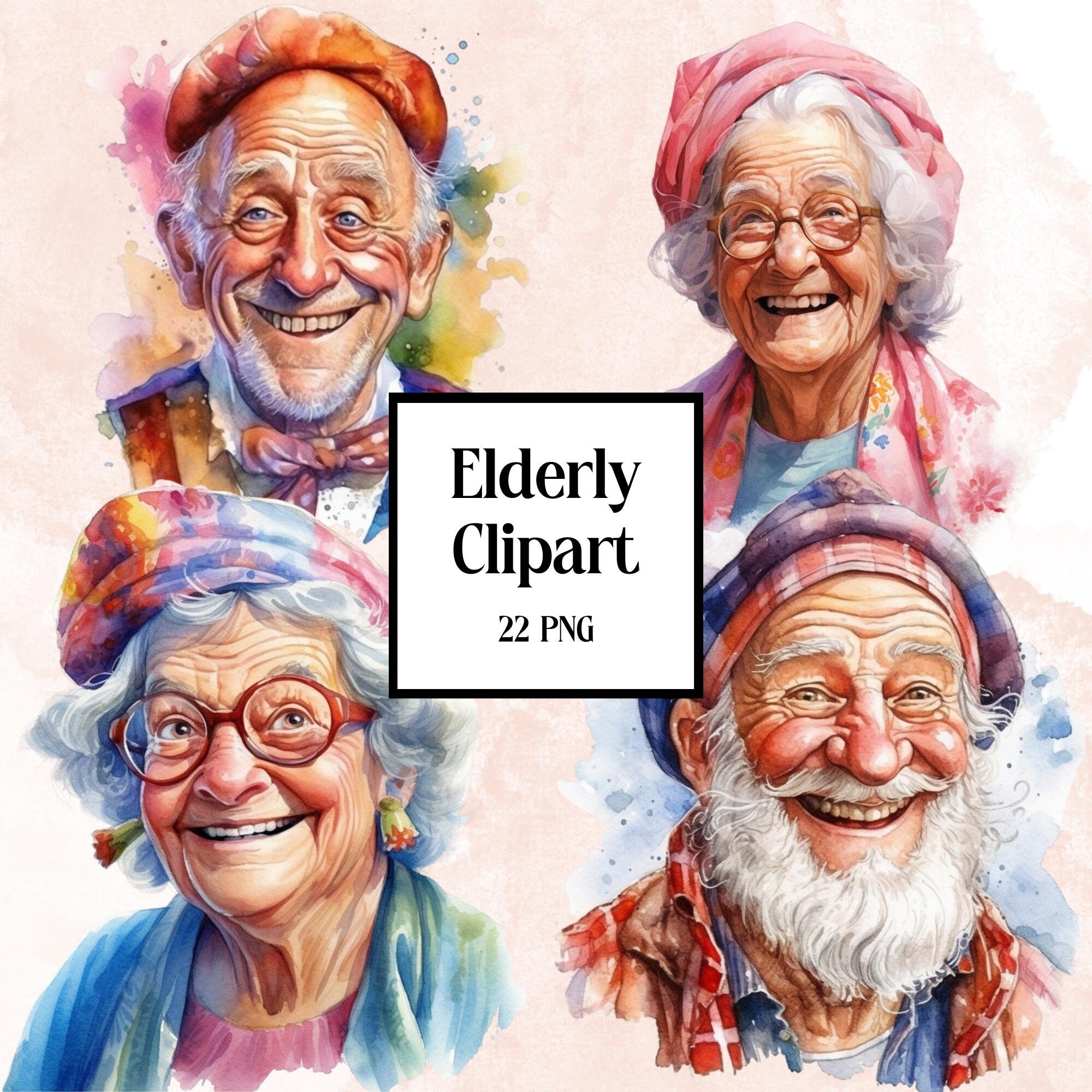 Late Adulthood Clipart