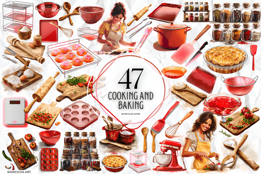 Baking Cooking Clipart,cooking Tools,bakery,bread,cook,dessert,kitchen ...