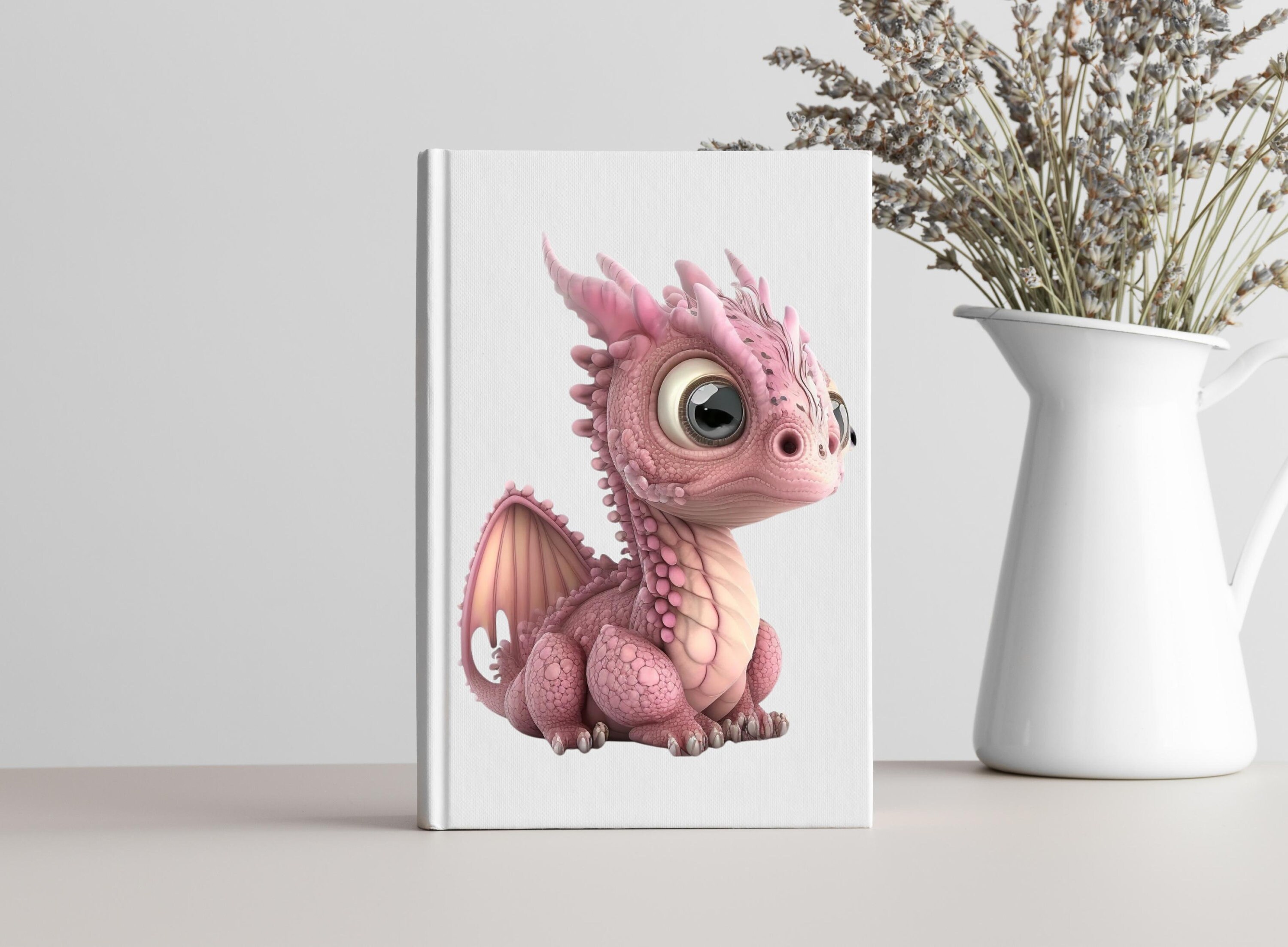 Pink Baby Dragons Cute Clipart Dragon Art Dragon Png - Etsy