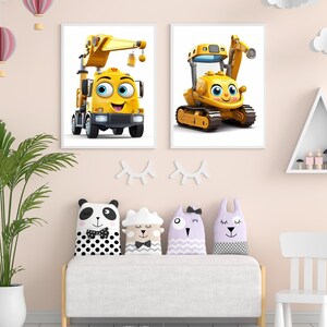 Cute Construction Vehicles Clipart, Contruction Vehicles for Kids ...