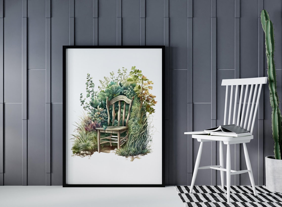 Watercolour Garden Secret Corner Clipart Bundle, Magical Clipart ...