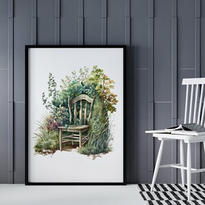 Watercolour Garden Secret Corner Clipart Bundle, Magical Clipart ...