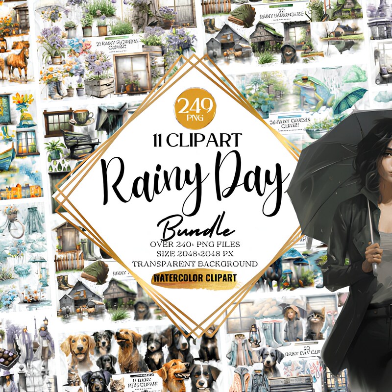 Transparent rain gift - Etsy.de