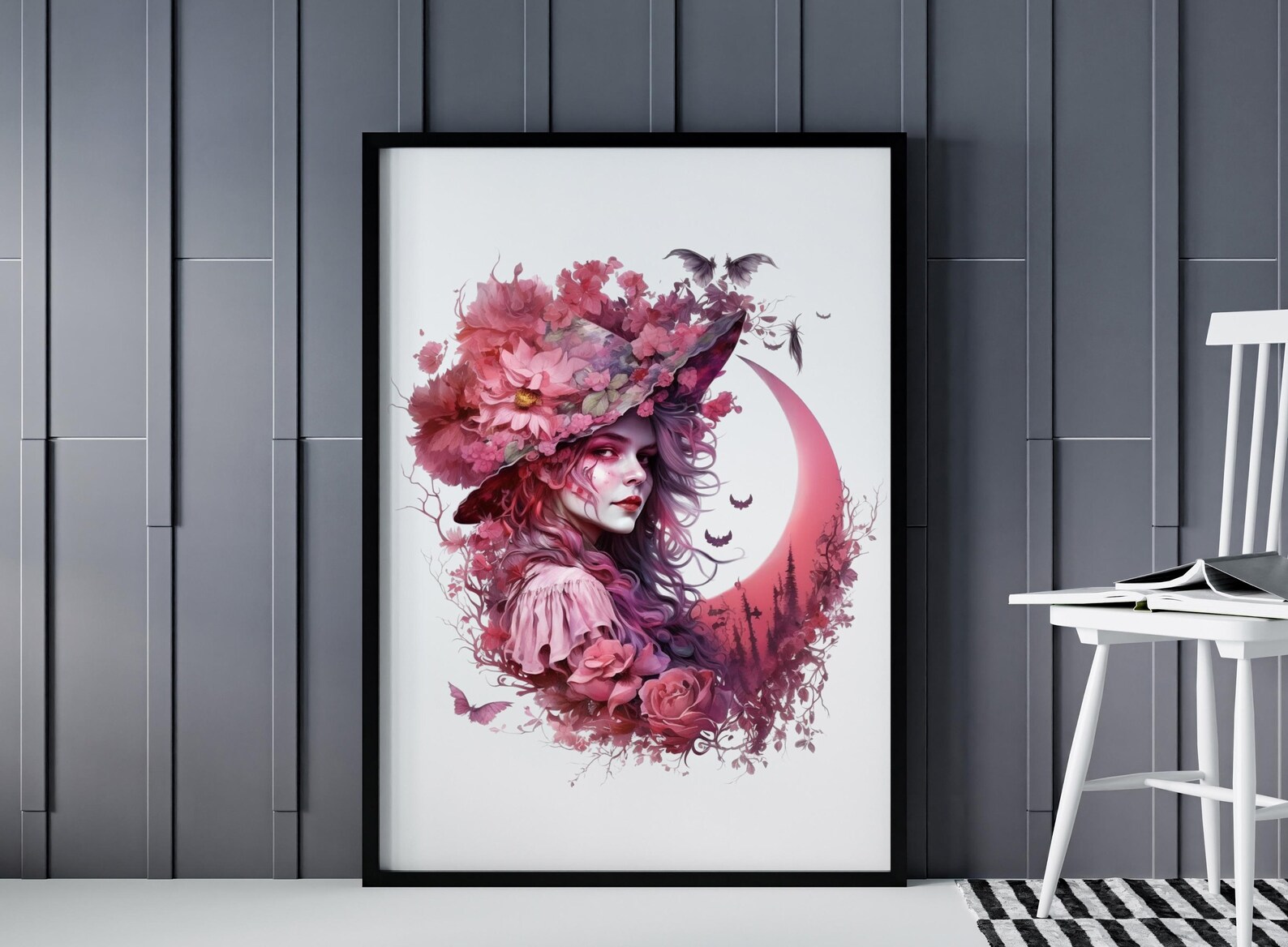 Pink Witch Clipart, Witch Clip Art Png, Fantasy Magic Clip Art ...