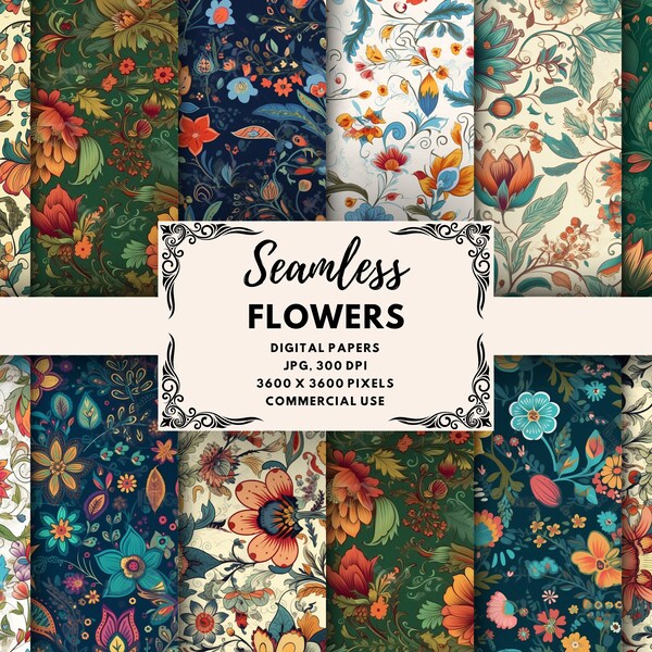 Floral Print - Etsy