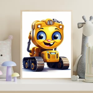 Cute Construction Vehicles Clipart, Contruction Vehicles for Kids ...