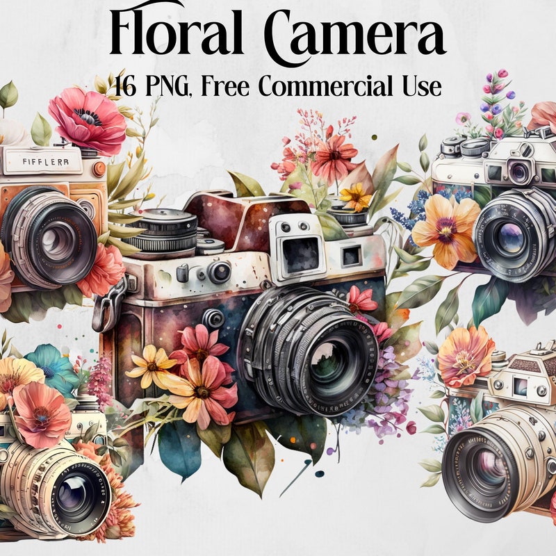 Clip Art Camera - Etsy