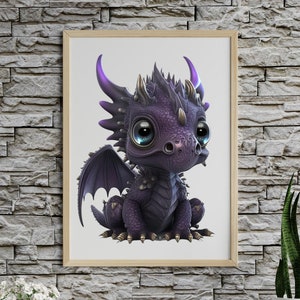 Purple Baby Dragons, Cute Clipart, Dragon Art, Dragon Png, Dragon ...